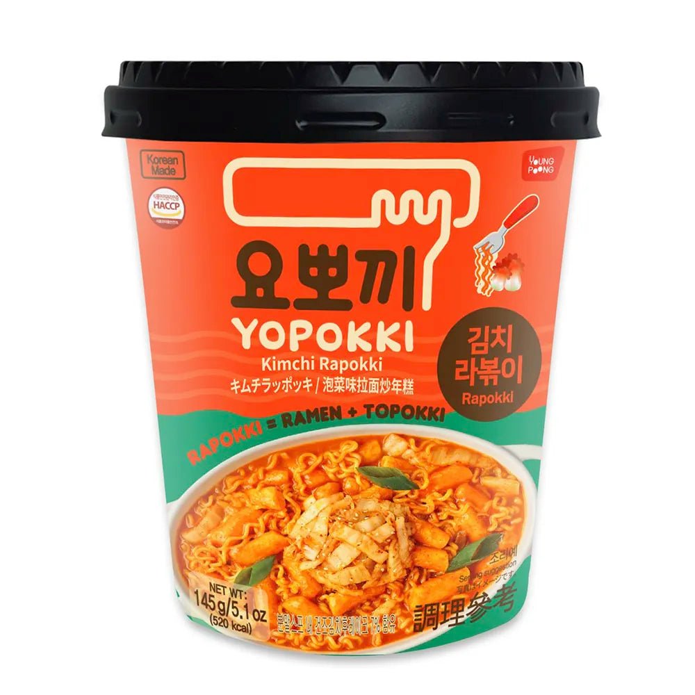 Rabokki 145g (Ramen with Tteokbokki) - Kimchi flavour– Trovasia