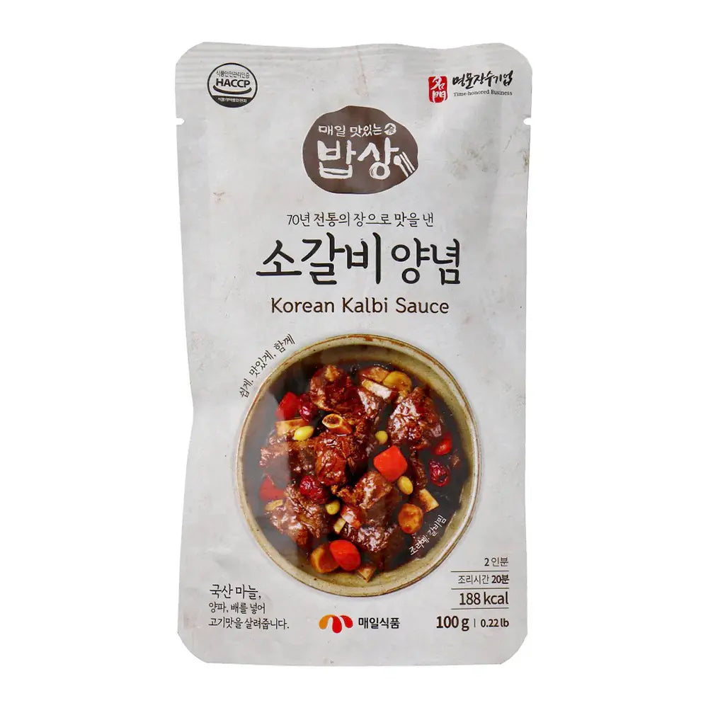 Salsa Coreana per Costine Stufate 100g – Korean Kalbi Sauce – Trovasia